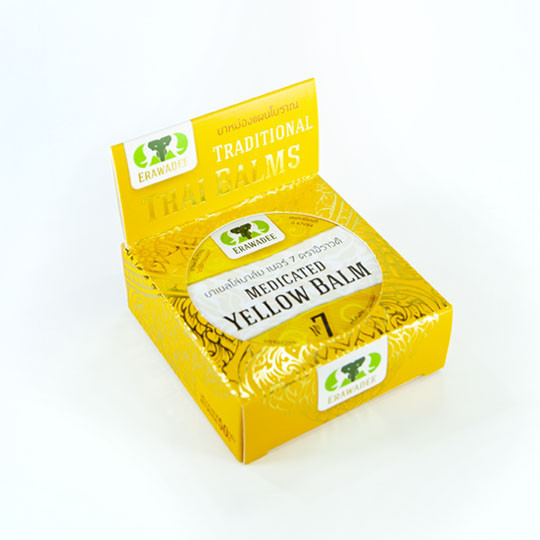 Ya Mong Sud Pai No.7 — тайский желтый бальзам для мышц 50 гр
